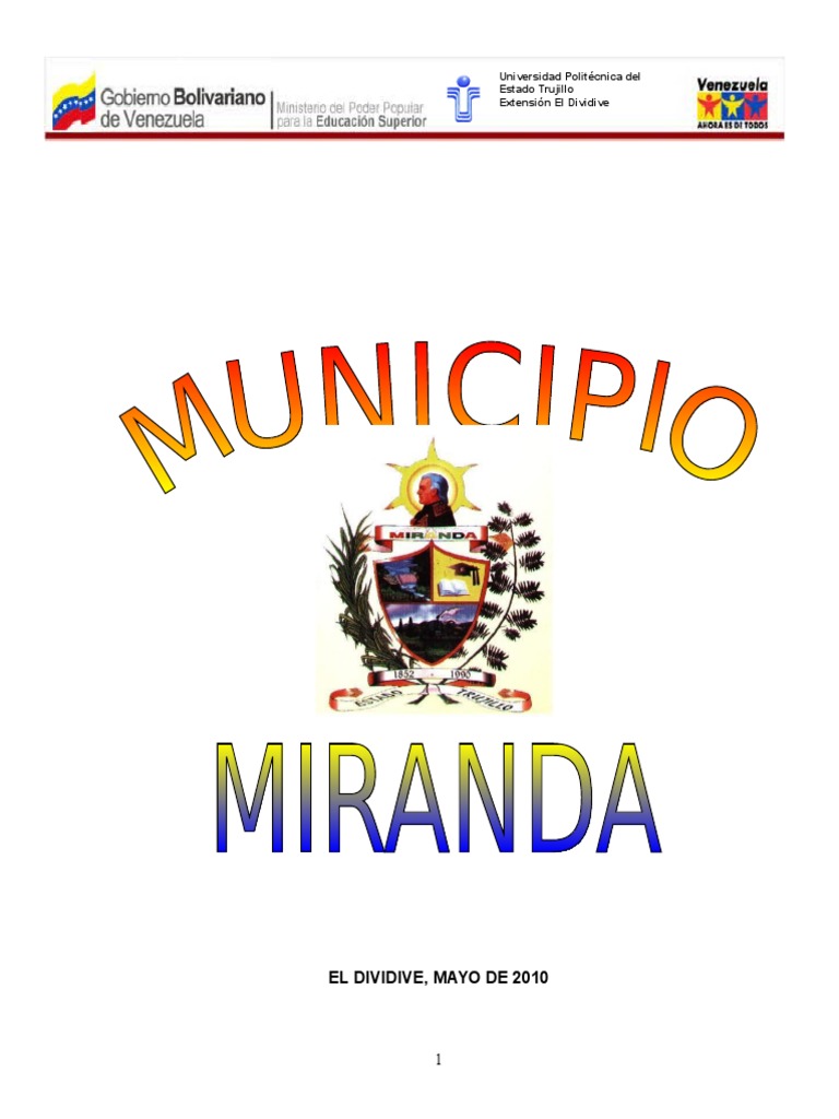 Municipio Miranda | PDF | Los bosques | Precipitación