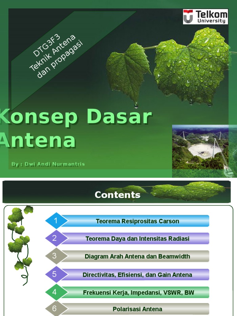 Konsep Dasar Antena | PDF