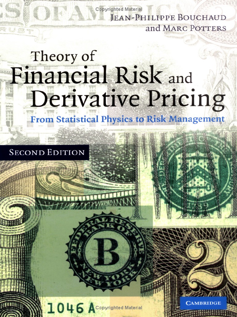Theory of Financial Risks From Statistical Physics To Risk Management ...