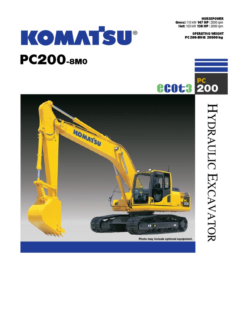 PC200-8M0 New Generation | PDF | Engines | Fuel Efficiency