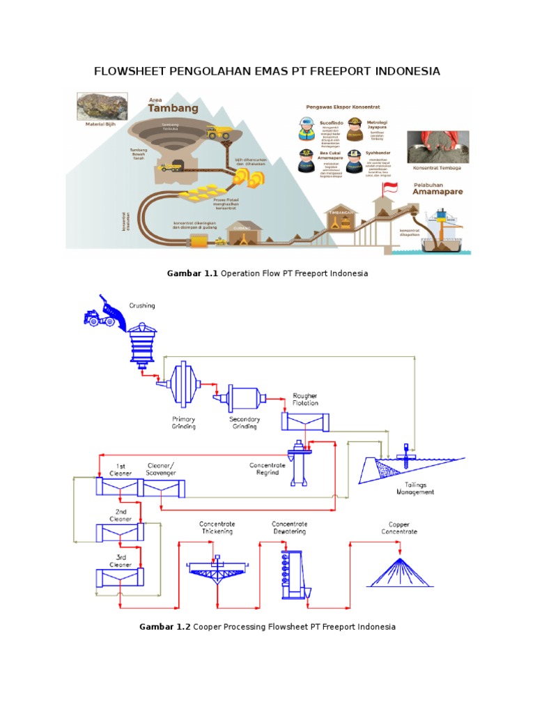 Flowsheet Pengolahan | PDF