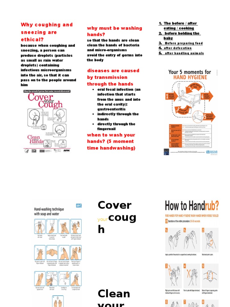 Why Coughing and Sneezing Are Ethical?: Why Must Be Washing Hands? | PDF