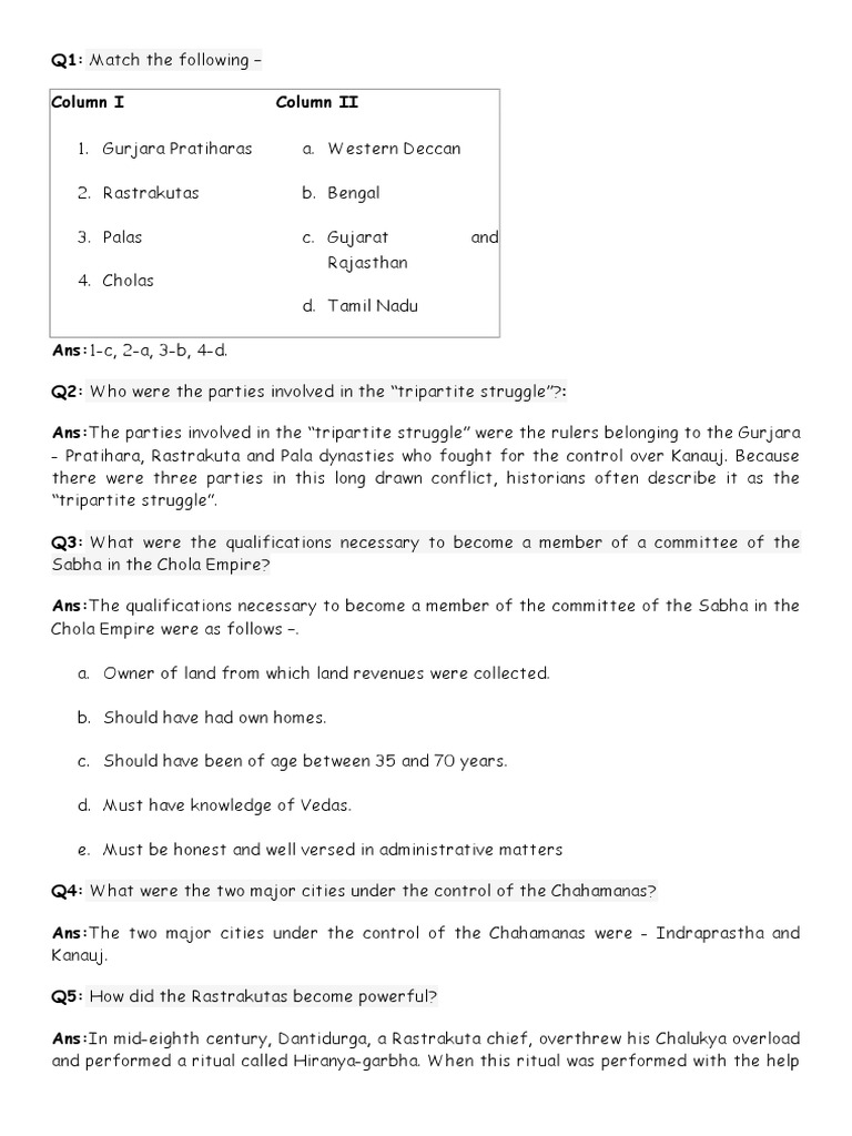 History Chapter 2 | PDF
