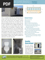 Portable Toilet Checklist | PDF | Toilet | Hydraulic Engineering