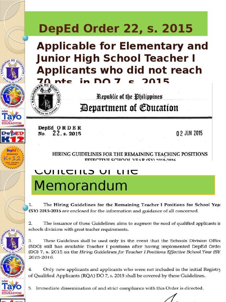 Teacher Selection Criteria Guide | PDF | Career & Growth