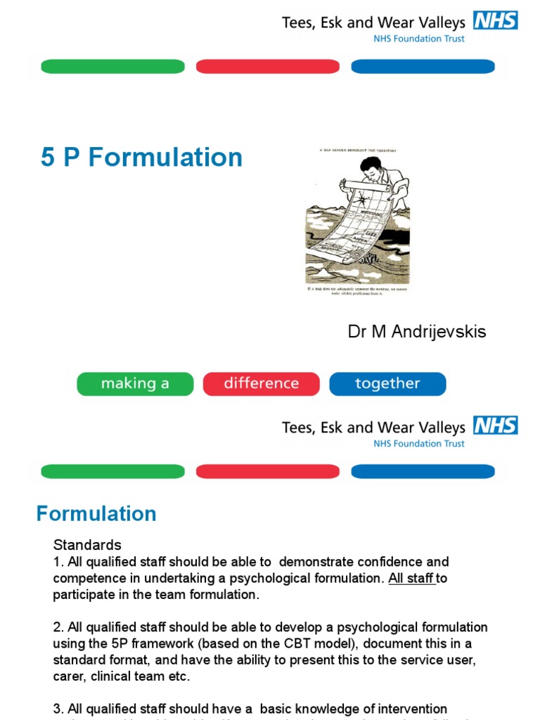 5P Psychological Formulation Guide | PDF | Major Depressive Disorder ...