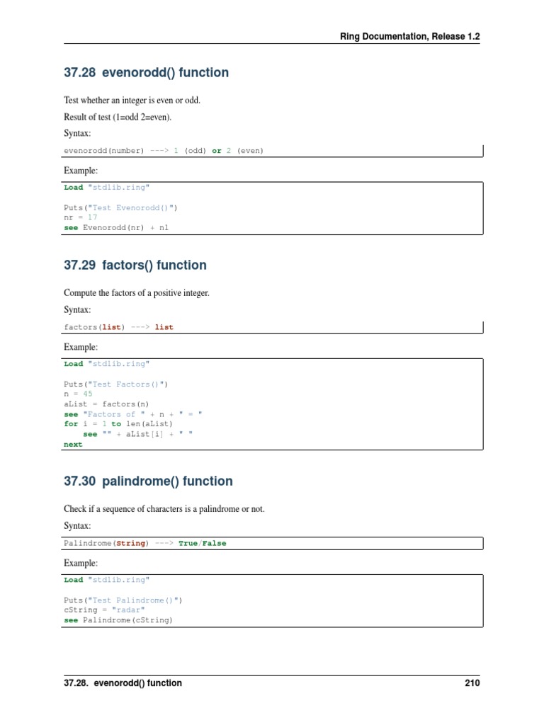Ring Programming Language Book - Part 24 of 84 | Download Free PDF ...