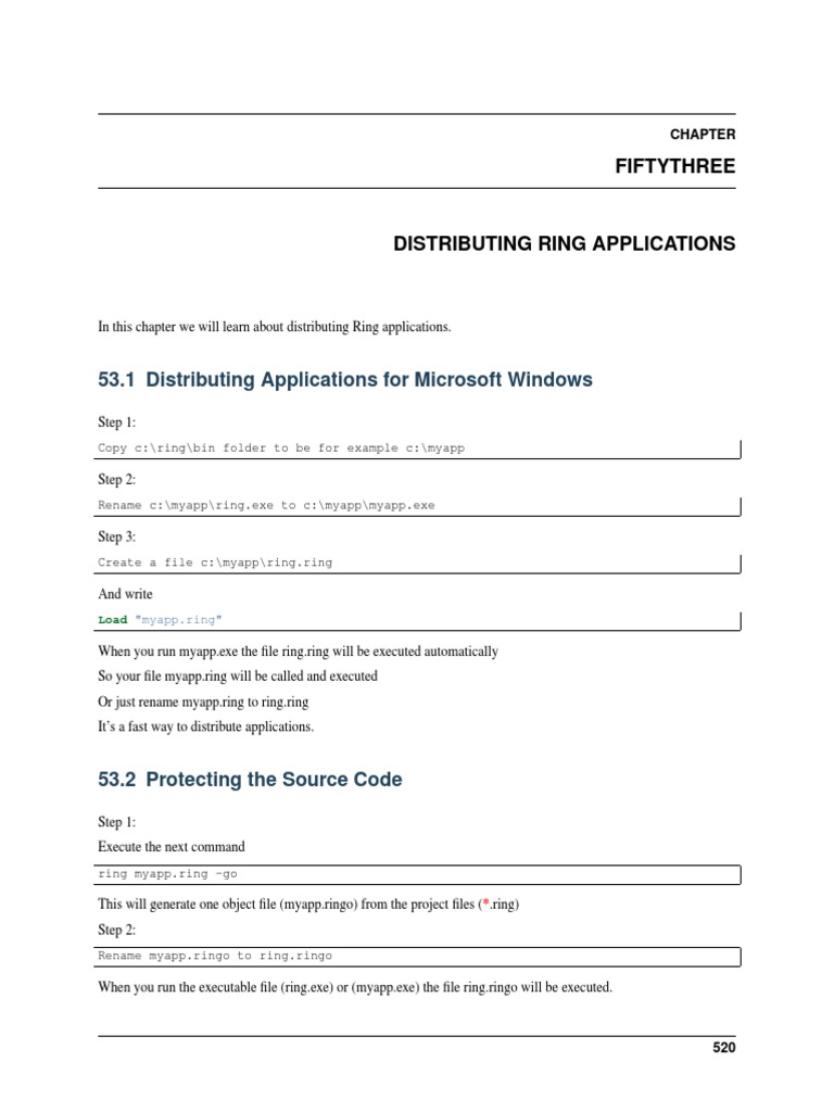 Ring Programming Language Book - Part 55 of 84 | PDF | Identifier | C ...