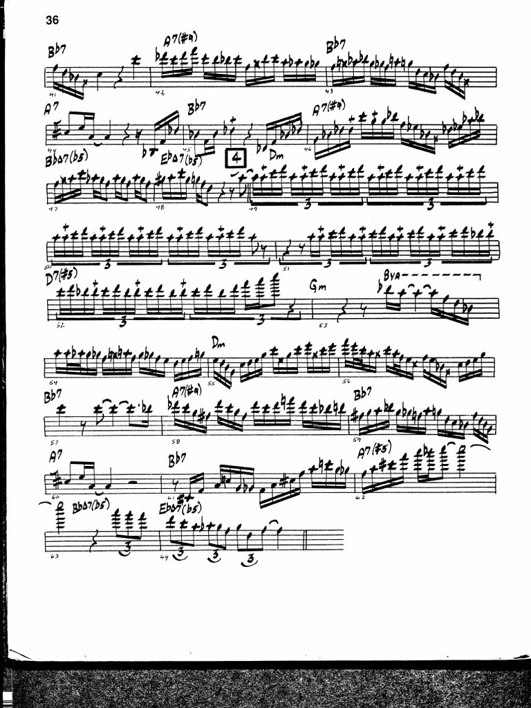 Bob Berg Jazz Tenor Solos Masters of The Tenor Saxophone by Trent ...