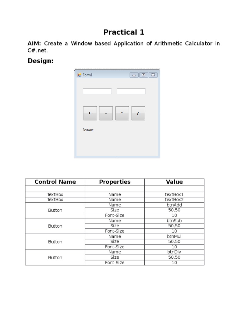 Practical 1: Design | PDF | Computer Programming | Computing Practical 1: Design | PDF | Computer Programming | Computing