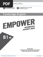 English Unlimited B1+ - Intermediate Teacher's Pack | Further Education