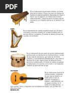 Instrumentos Dominicanos | PDF | Instrumentos musicales | Tecnología ...