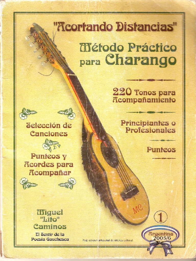 Acortando Distancias Metodo para Charango | PDF | Guitarras | Composiciones Musicales