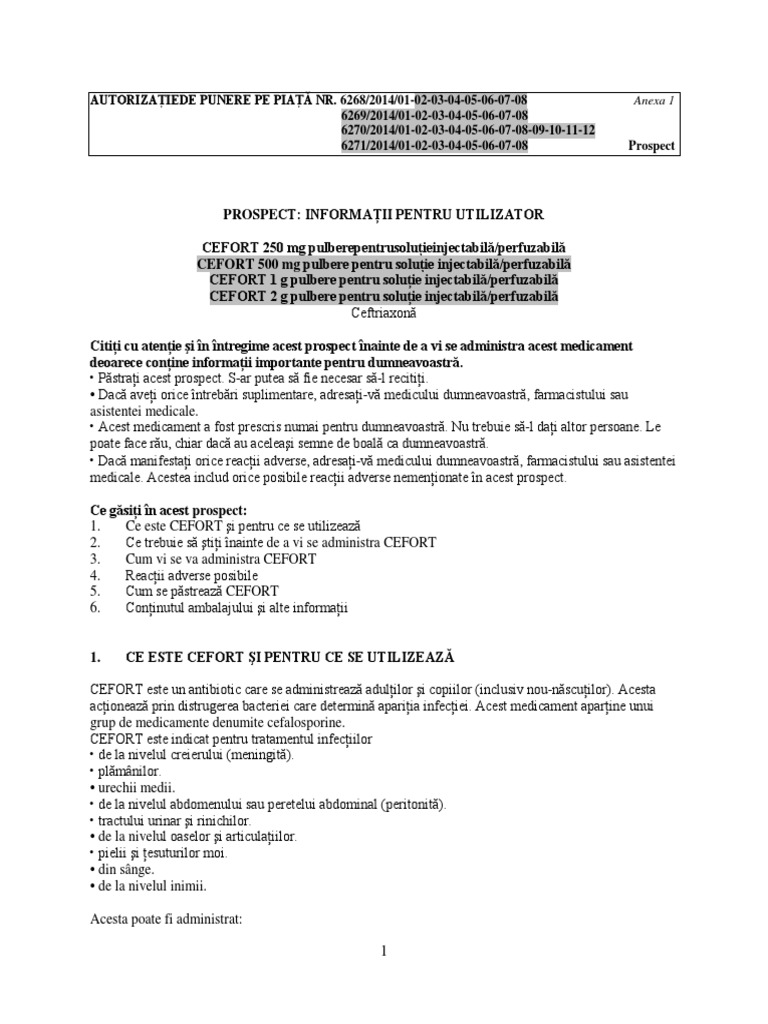 Prospect Cefort | PDF