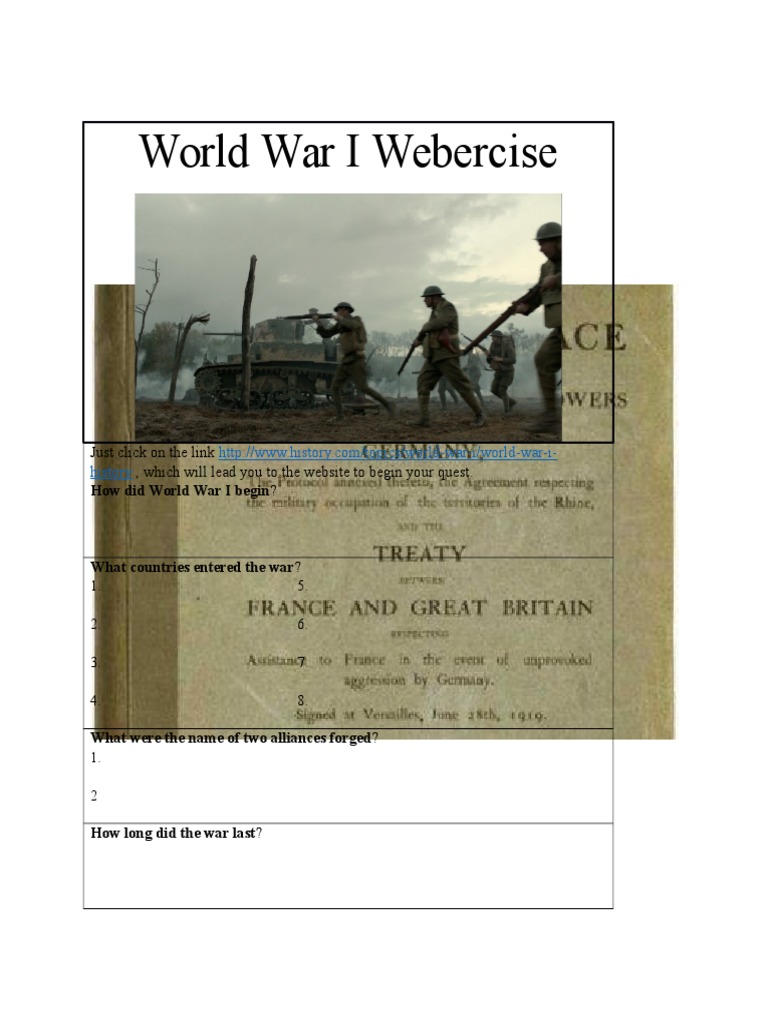 World War I Overview and Key Insights | PDF