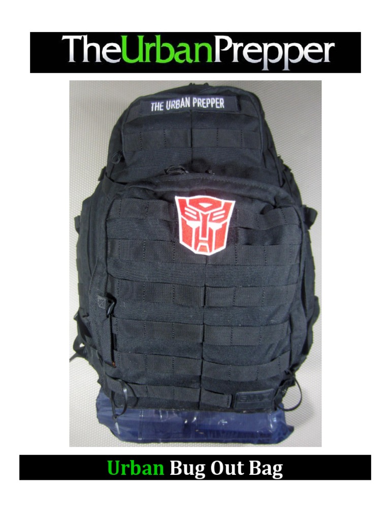 Urban Bug Out Bag - TheUrbanPrepper | Dollar | Money