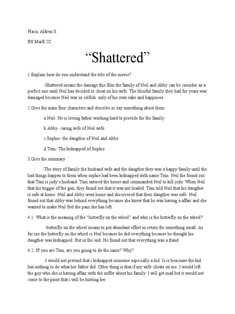 Shattered | PDF