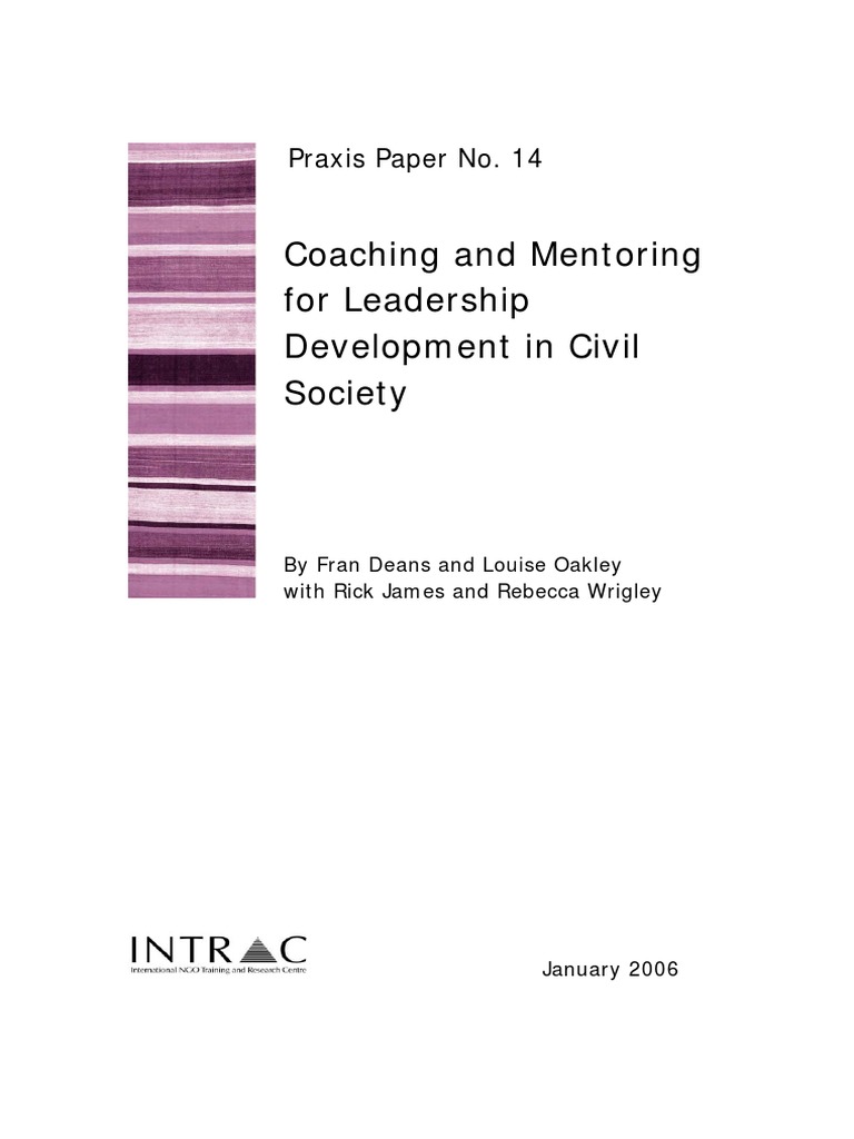 Coaching and Mentoring For Leadership Development PDF | PDF ...