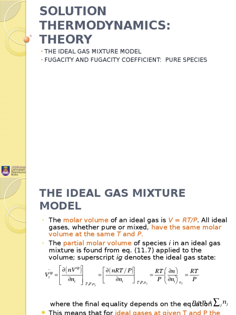 Solution Thermo | PDF | Chemical Equilibrium | Thermodynamic Properties
