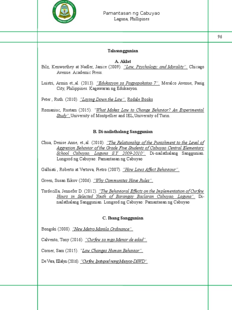 Rims Edited Talasanggunian | PDF | Neuroscience | Psychology