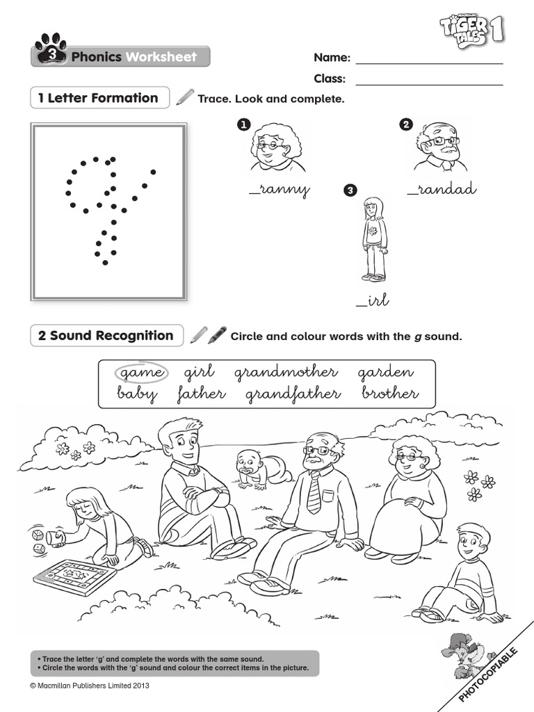 Tiger First Grade | PDF