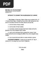 Petition For Annulment Sample | PDF | Intimate Relationships | Marriage