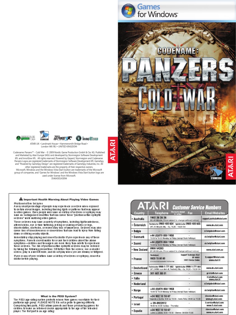 Codename Panzers Cold War Manual | PDF | Infantry | Wars & Military