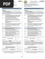 BIR Application Requirements | PDF | Birth Certificate | Identity Document