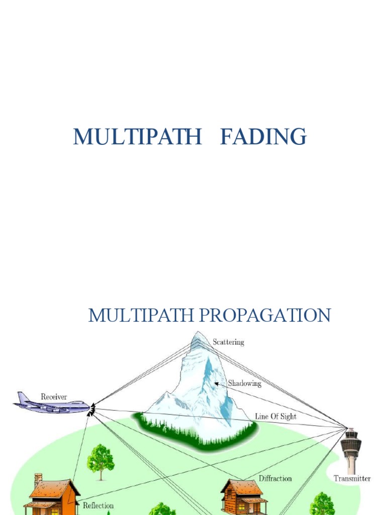 Multipath Fading | PDF | Electromagnetic Radiation | Physics
