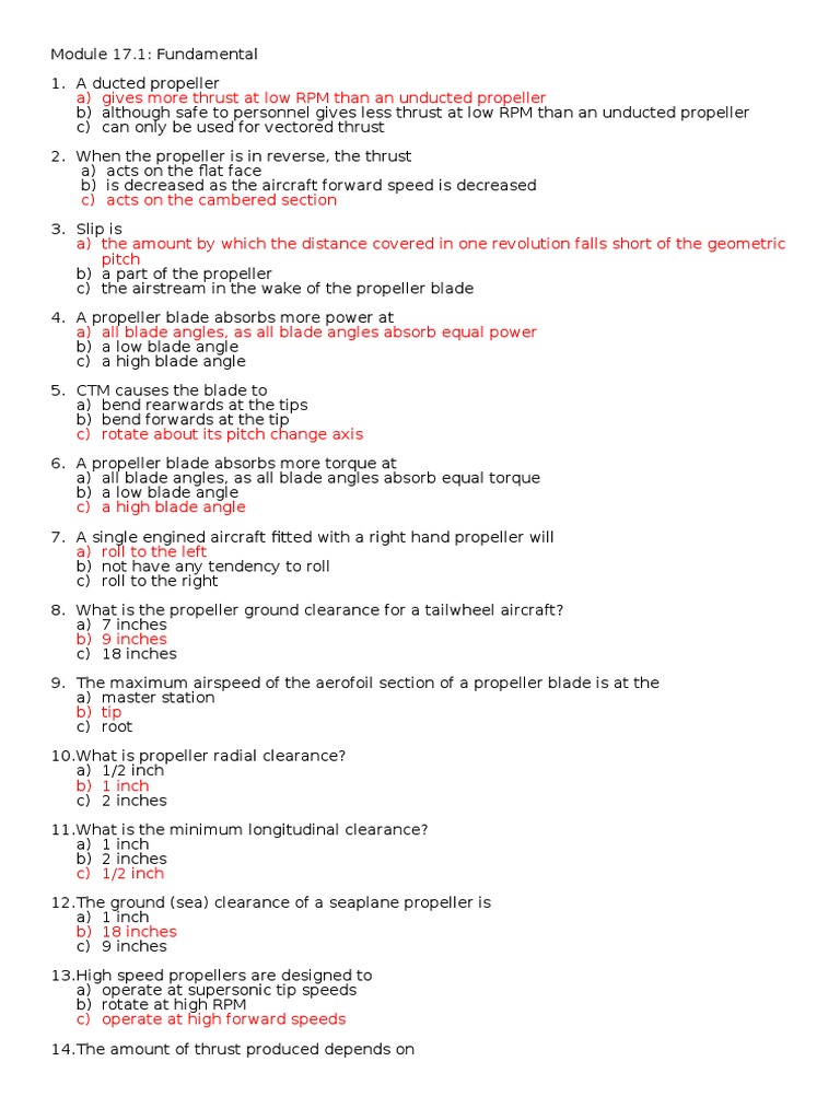 Propeller Basic Construction Question | PDF | Propeller | Thrust