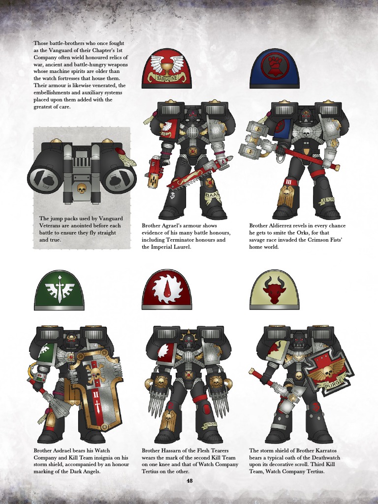 Wh40k - DeathWatch - Codex 7E 13 | Military | Unrest