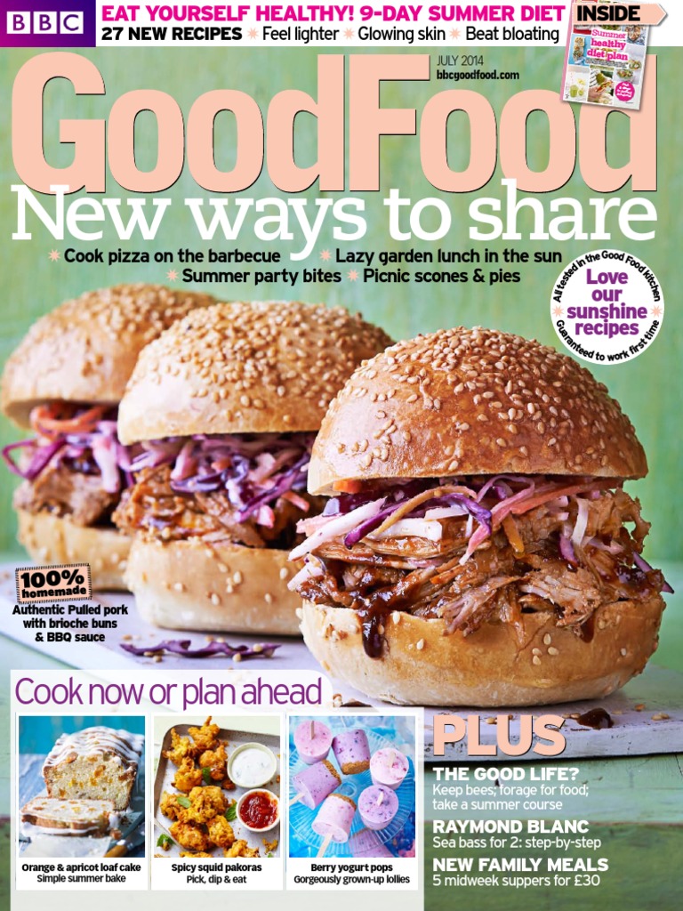 BBC Good Food - July 2014 PDF | PDF | Recipe | Barbecue