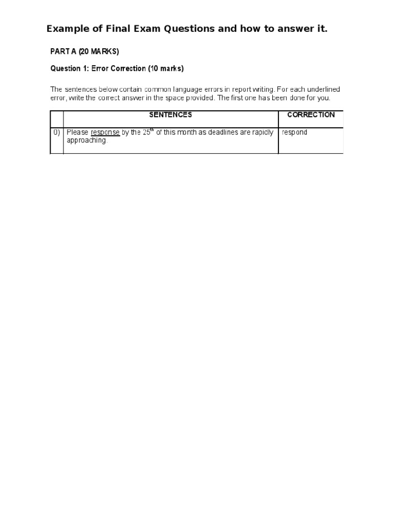 Example of FE and How To Answer | PDF | Survey Methodology | Questionnaire