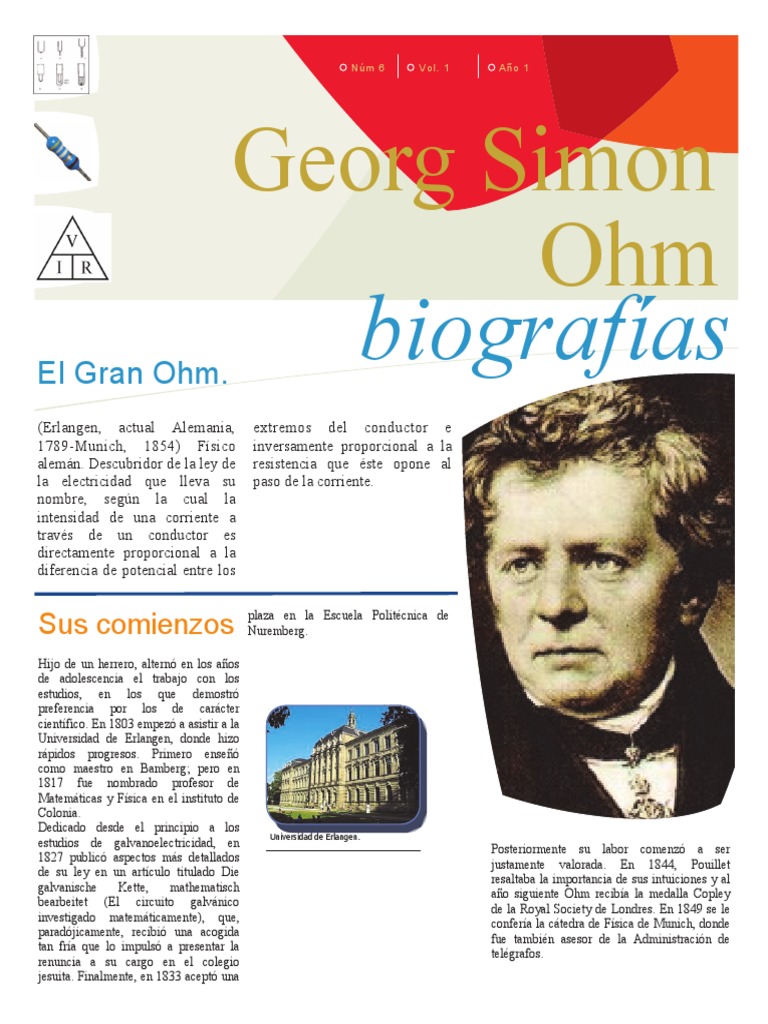 6 Georg Simon Ohm.pdf | Física y matemáticas | Física | Prueba gratuita ...