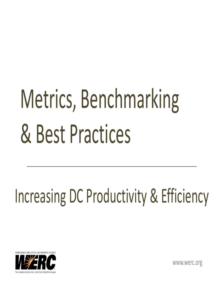 Metrics Benchmarking 10 2014 NTEXAS | PDF | Benchmarking | Warehouse