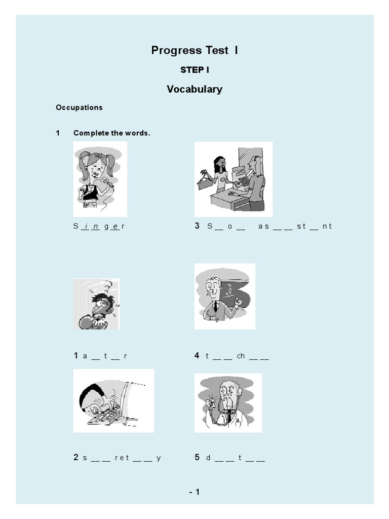 Elementary Placement Test | PDF | Semiotics | Linguistics