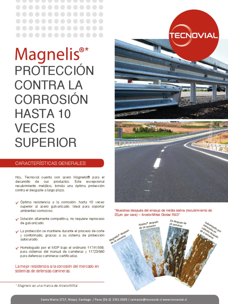 Ficha Magnelis | PDF | Zinc | Aluminio