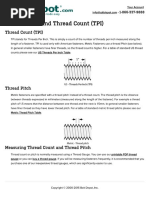 Unc Unf Metric Thread Chart Northwest Fastener | PDF | Screw | Metalworking