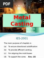 Part 2: Problems: Solidification Time and Riser Design | PDF | Casting (Metalworking) | Metals