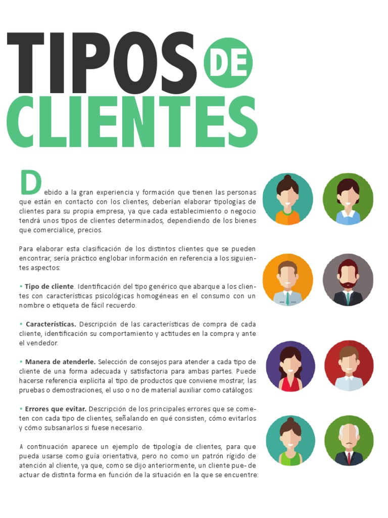 Tipos de Clientes | Cliente | Marketing