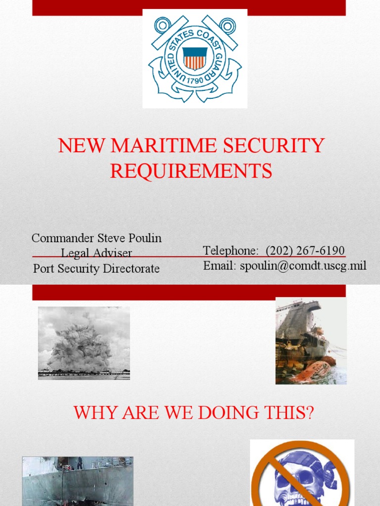 New Maritime Security Requirements Overview | PDF | Threat (Computer ...