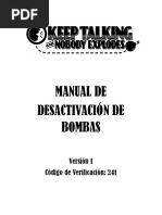 Defusal Manual - Spanish | PDF | Color | Verde