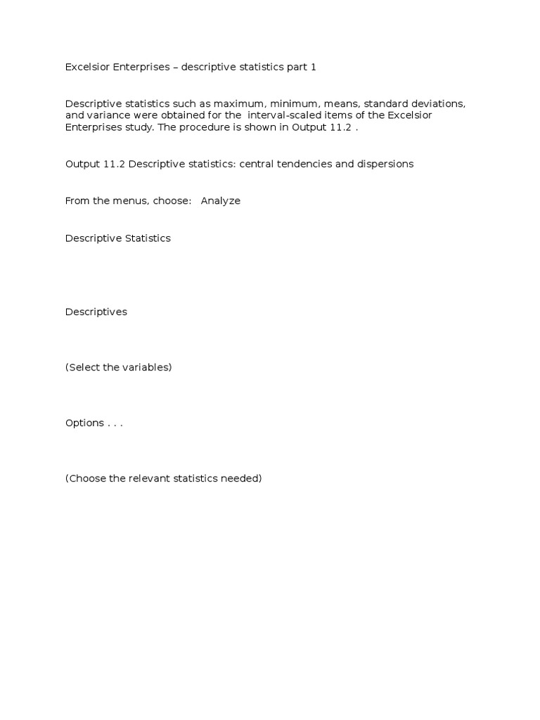 Excelsior Enterprises | PDF