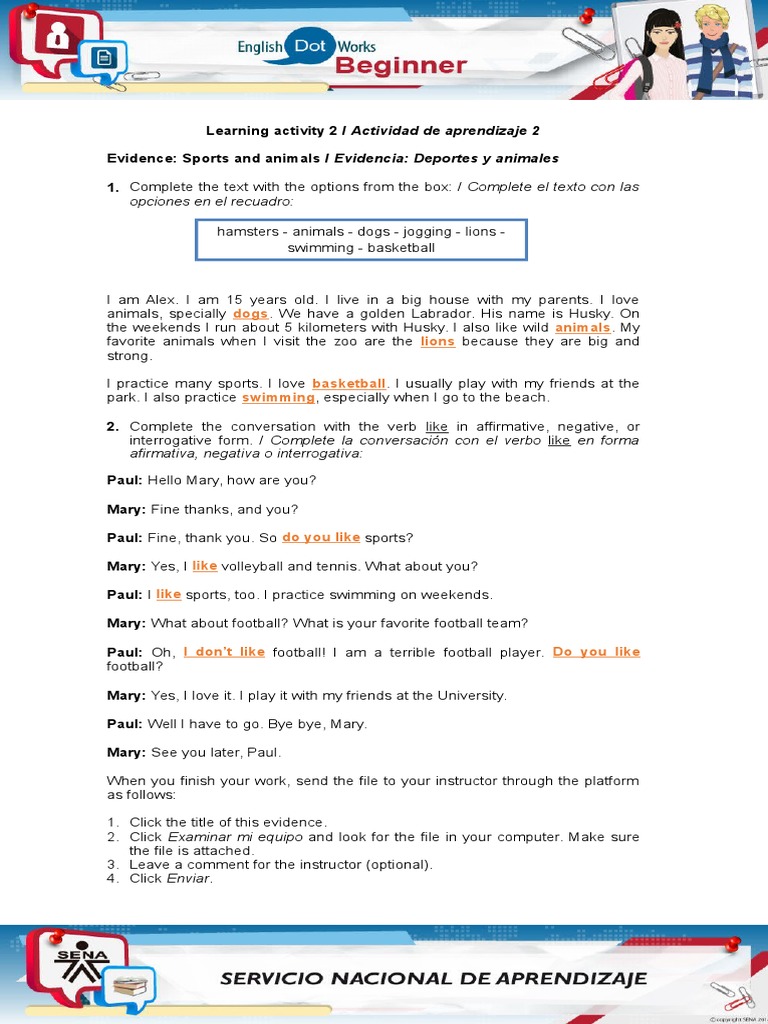 Evidence Sports and Animals | PDF | Leisure | Sports