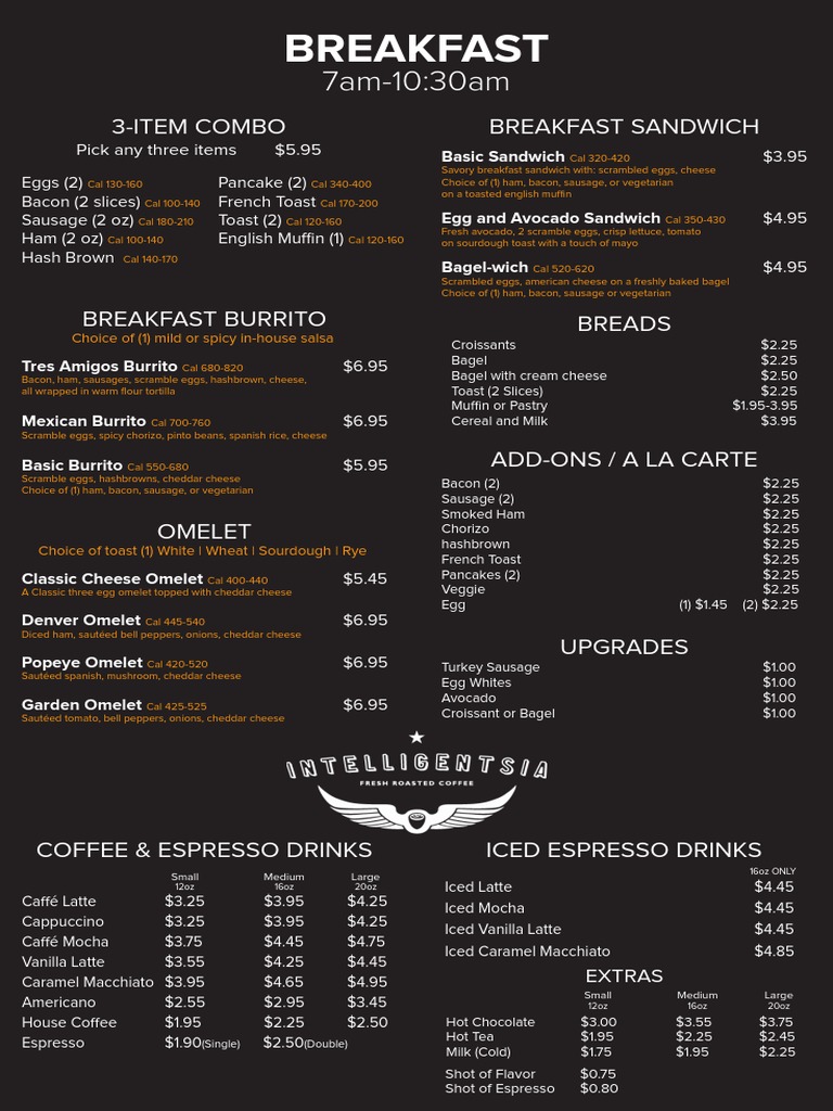 Cube Cafe Menu | PDF | Burrito | Hamburgers