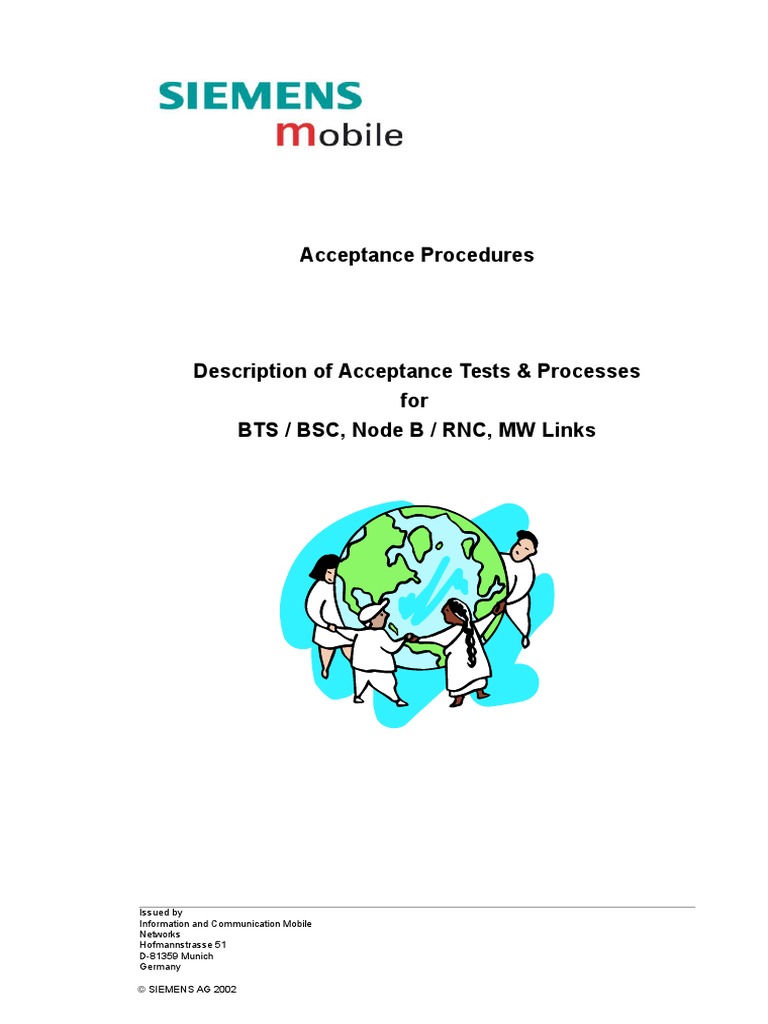 Acceptance Test Procedures Overview | PDF | Computer Network ...
