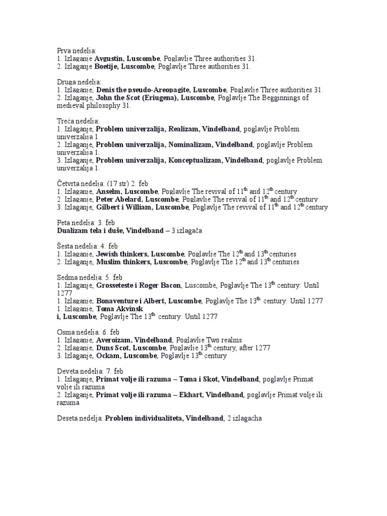 Teme Za Istorijske Prezentacije | PDF