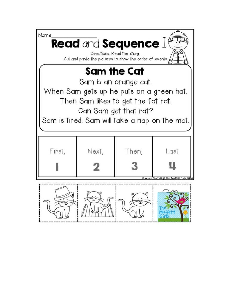 Secuencias Flash Card Ed Basico READ and SEQUENCE | PDF