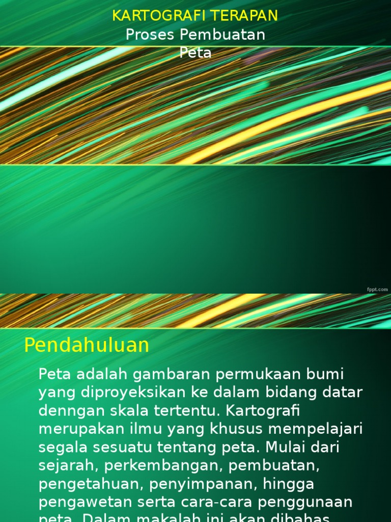 Proses Pembuatan Peta | PDF
