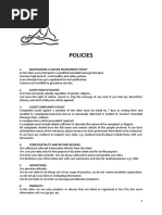 Policies and Procedures | PDF | Massage | Therapy